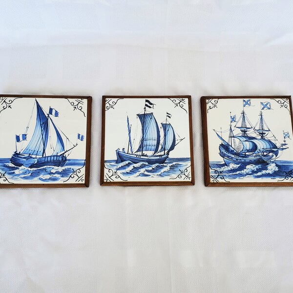 Delft Tile Nautical - Etsy
