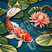 Japanese Koi Fish Print 12 Instant Digital Download Koi Fish Painting ...