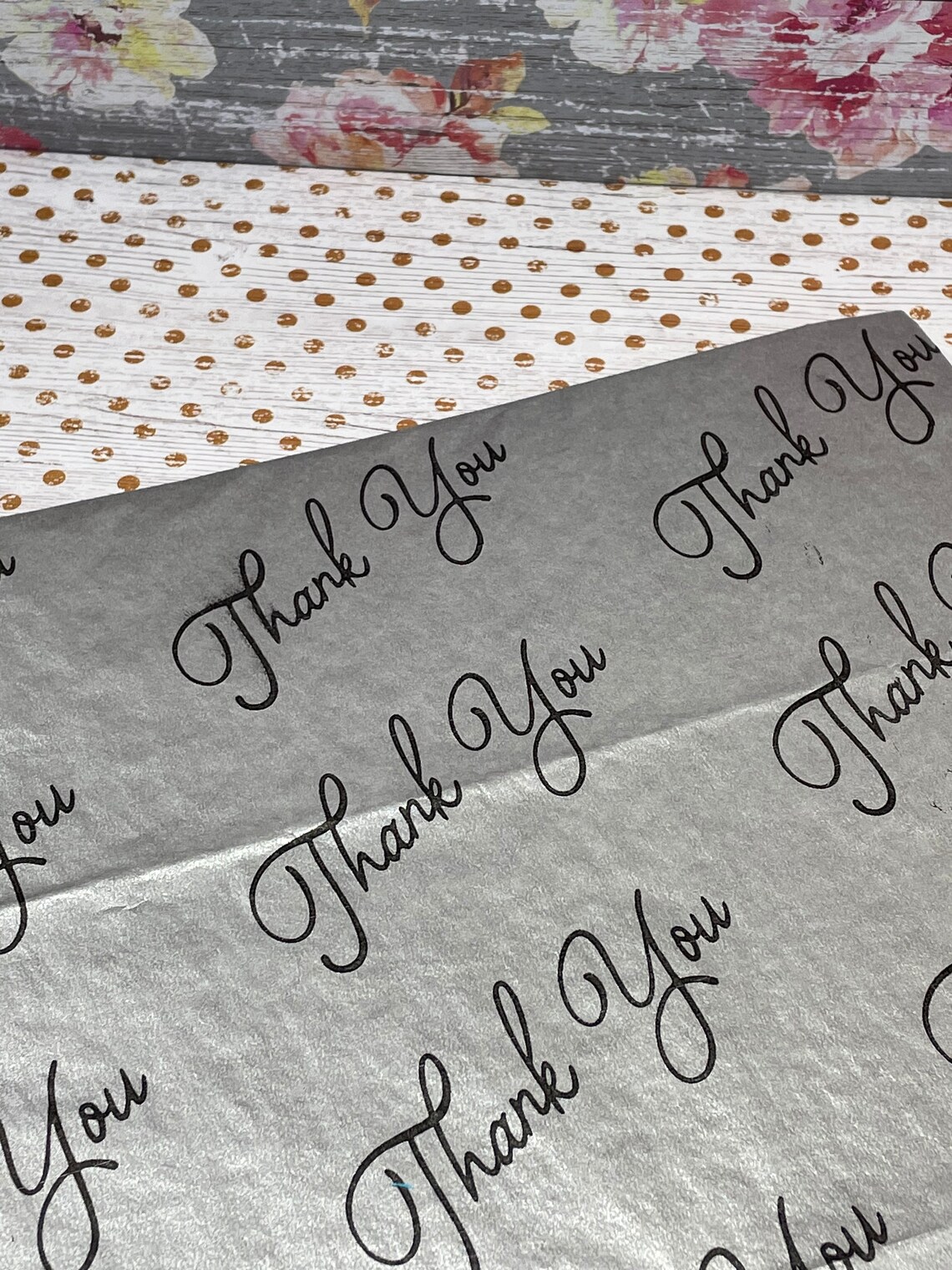 Custom Tissue Paper Sheets For Small Business Packing T Etsy