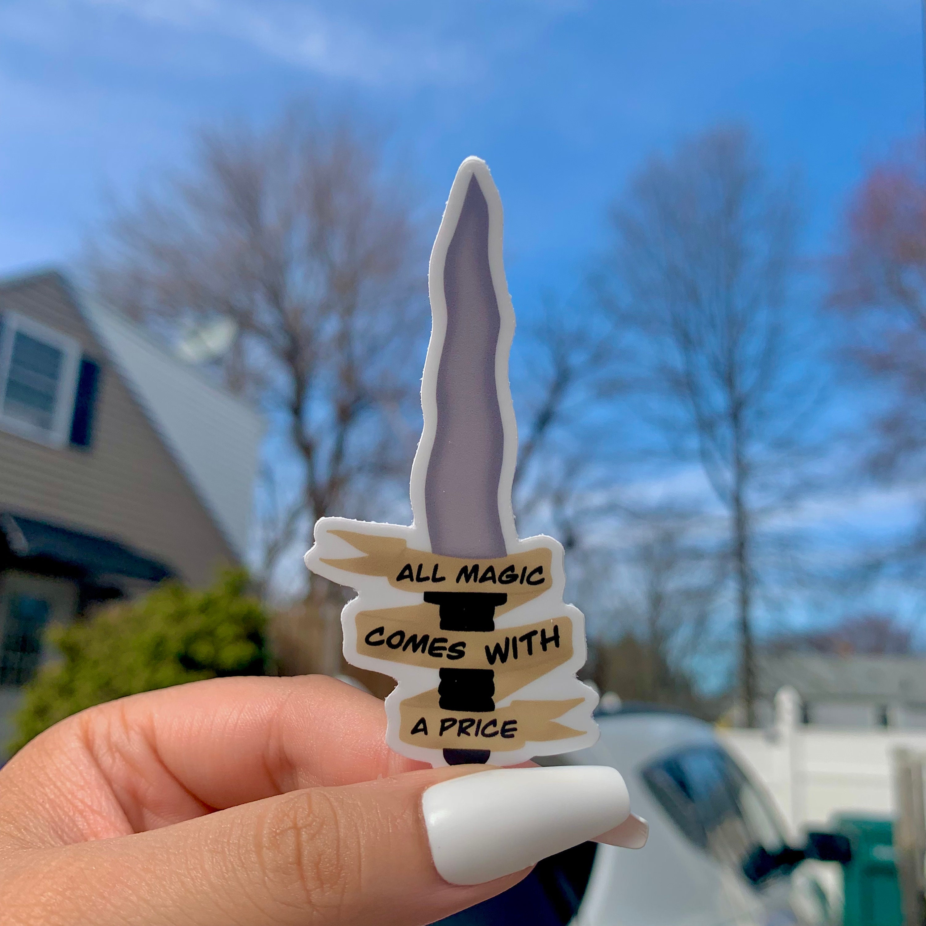 Once Upon a Time Sticker Weatherproof Sticker Vinyl Sticker Laptop ...