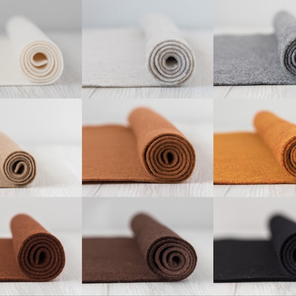 Thick Wool Felt - Etsy