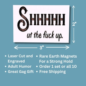 Snarky Adult Magnet Sets Humorous and Inappropriate Sayings Choose From ...
