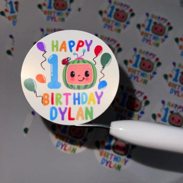 Birthday Cocomelon Svg Party Favors - Etsy