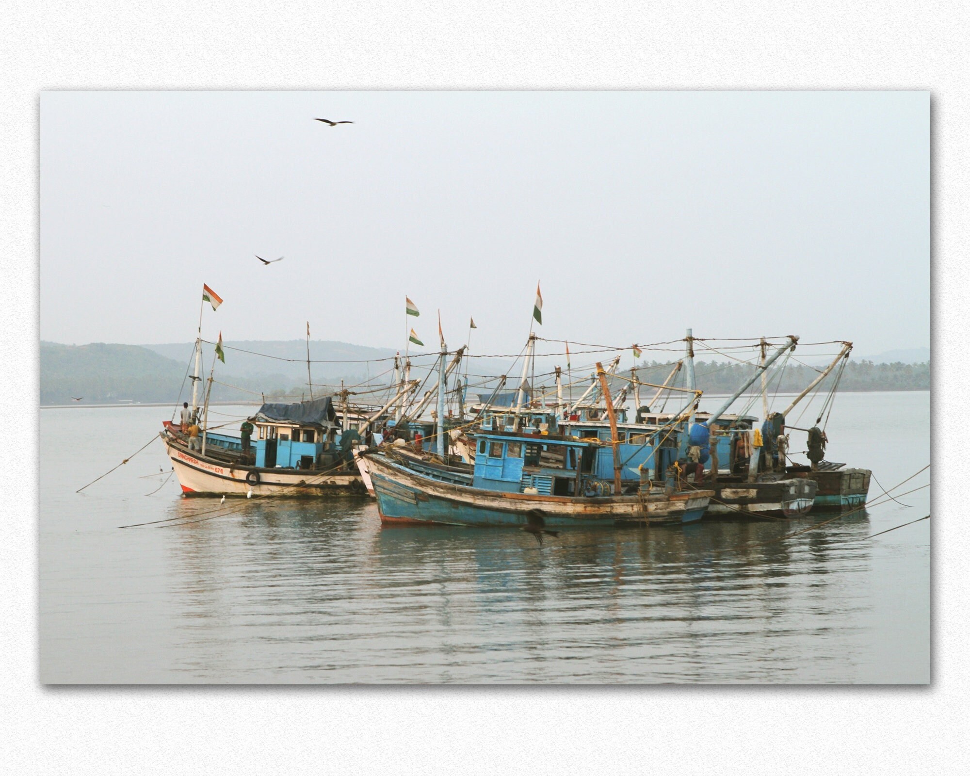 X Fishing Boats Photography Print ~ Photographic Art Print ~ Original ...