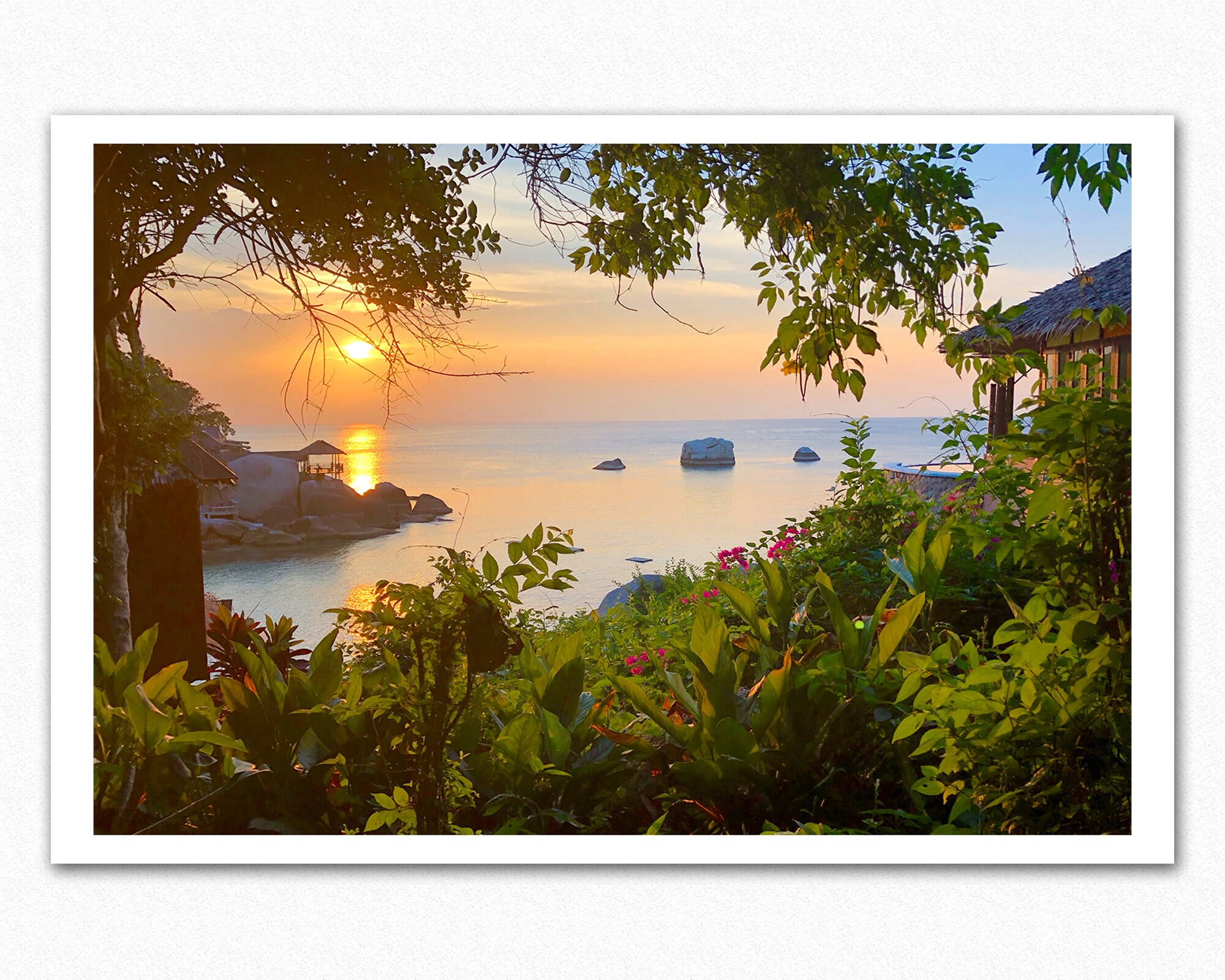 Thai Stunning Sunset Photo Print ~ Astounding Sundown in Thailand ...