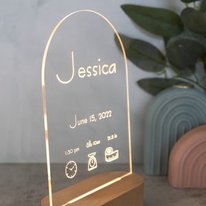 Birth Stat Sign, Birth Announcement, Hospital Sign, Nursery Sign ...