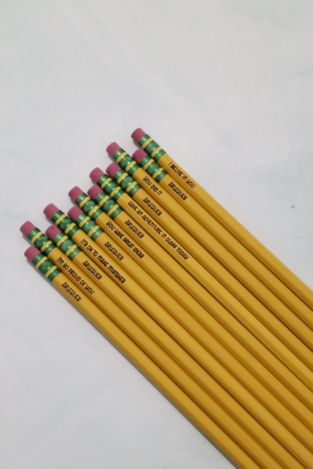 Personalized Name Pencils Bundle | Kids Name Pencils | Kids Birthday ...