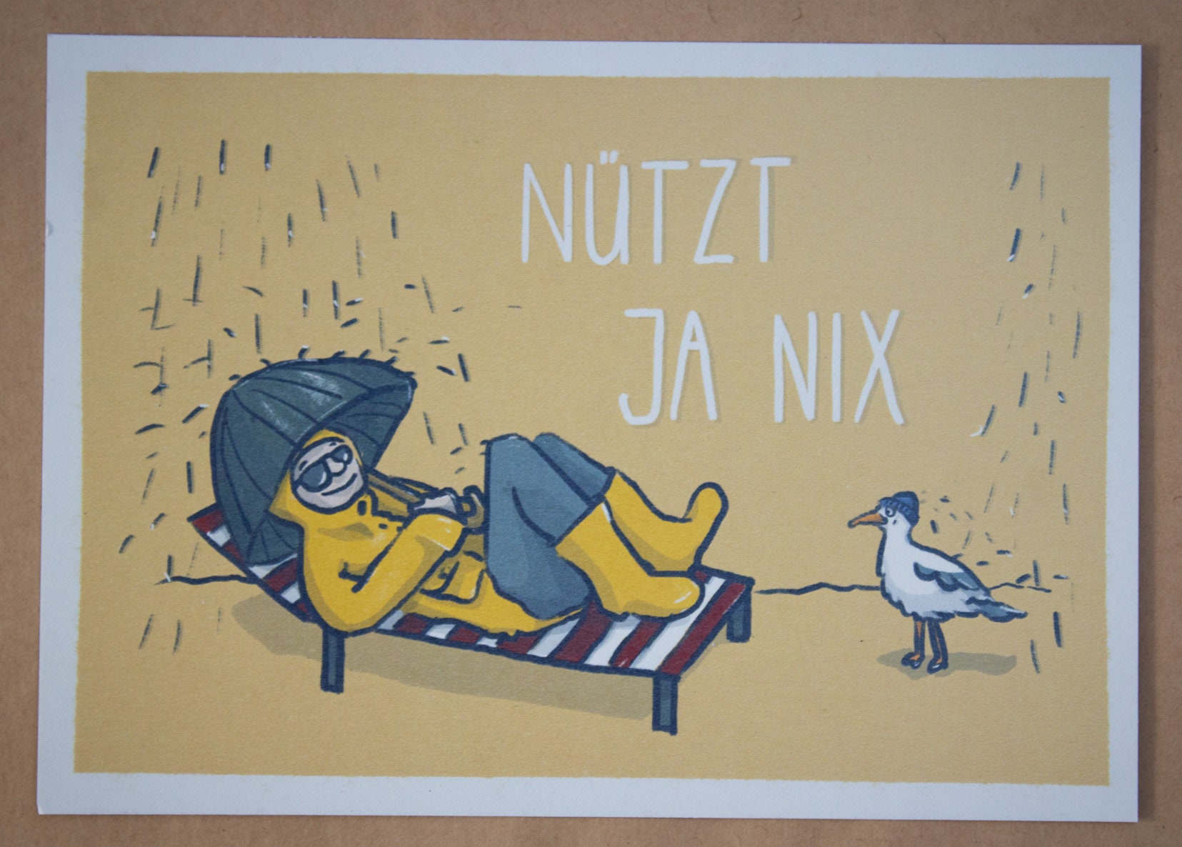 Maritime Postcard Set A6 / Maps From the Sea Op Platt / Plattdeutsch ...