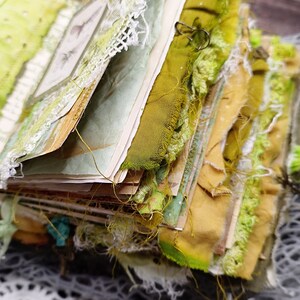 Botanical Journal, Floral Herb Fairy Junk Journal Handmade, Witchy ...