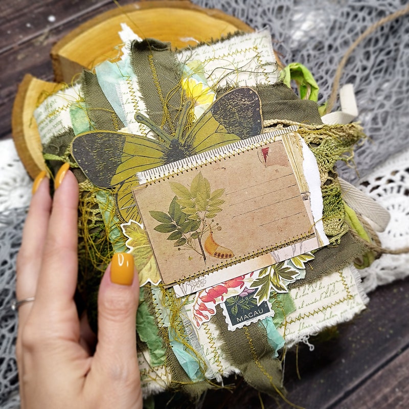 Handmade Nature Journal - Etsy