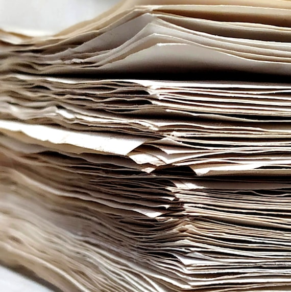 Aged Paper Sheets for Handmade Journals Naturally Tea | Etsy