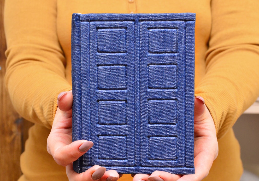 Travel Diary A6, River Song Cloth Notebook, Blue Journal, Doctor ...