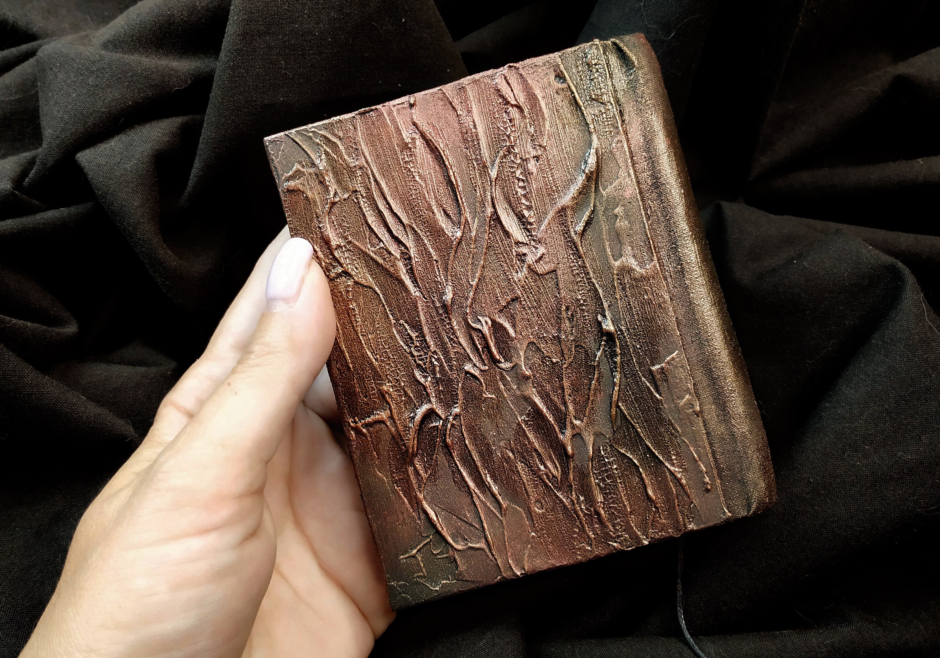 Goth Journal, Horror Mini 3x4 Journal, Hardcover Book With Skull, Book ...