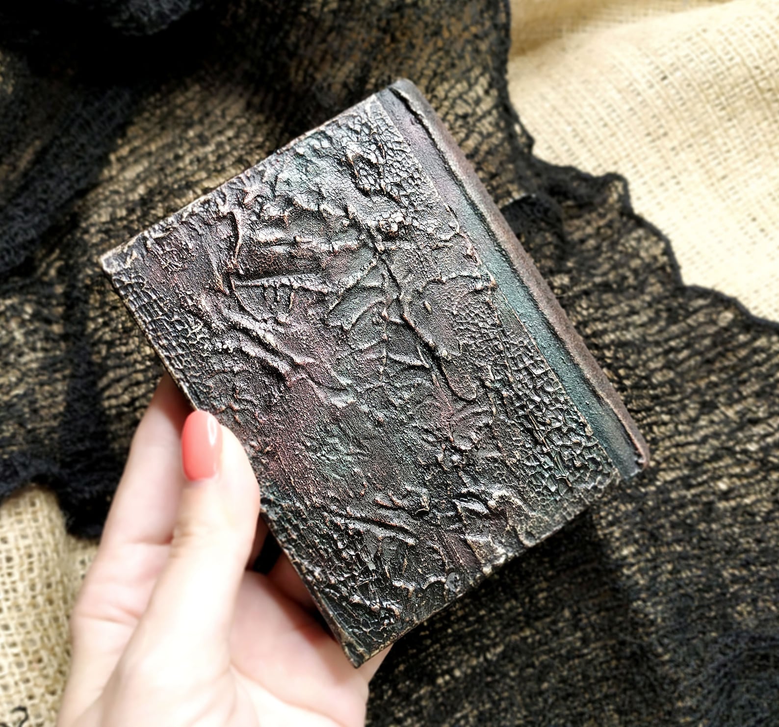 Goth Journal With Skull, Horror Journal 3x4, Halloween Spellbook ...
