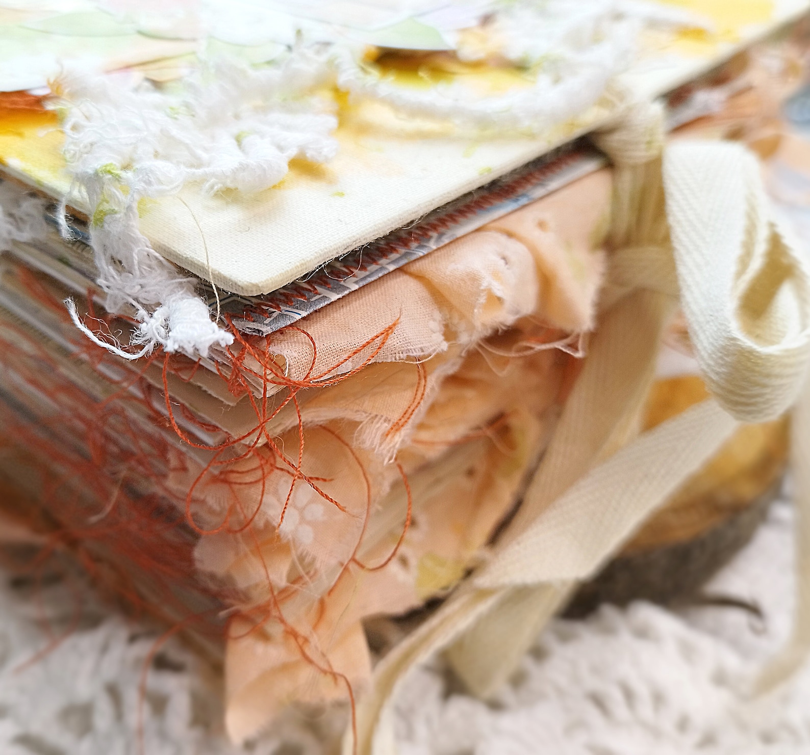 Botanical Floral Herb Journal, Junk Journal Handmade Book Kit, Unique ...