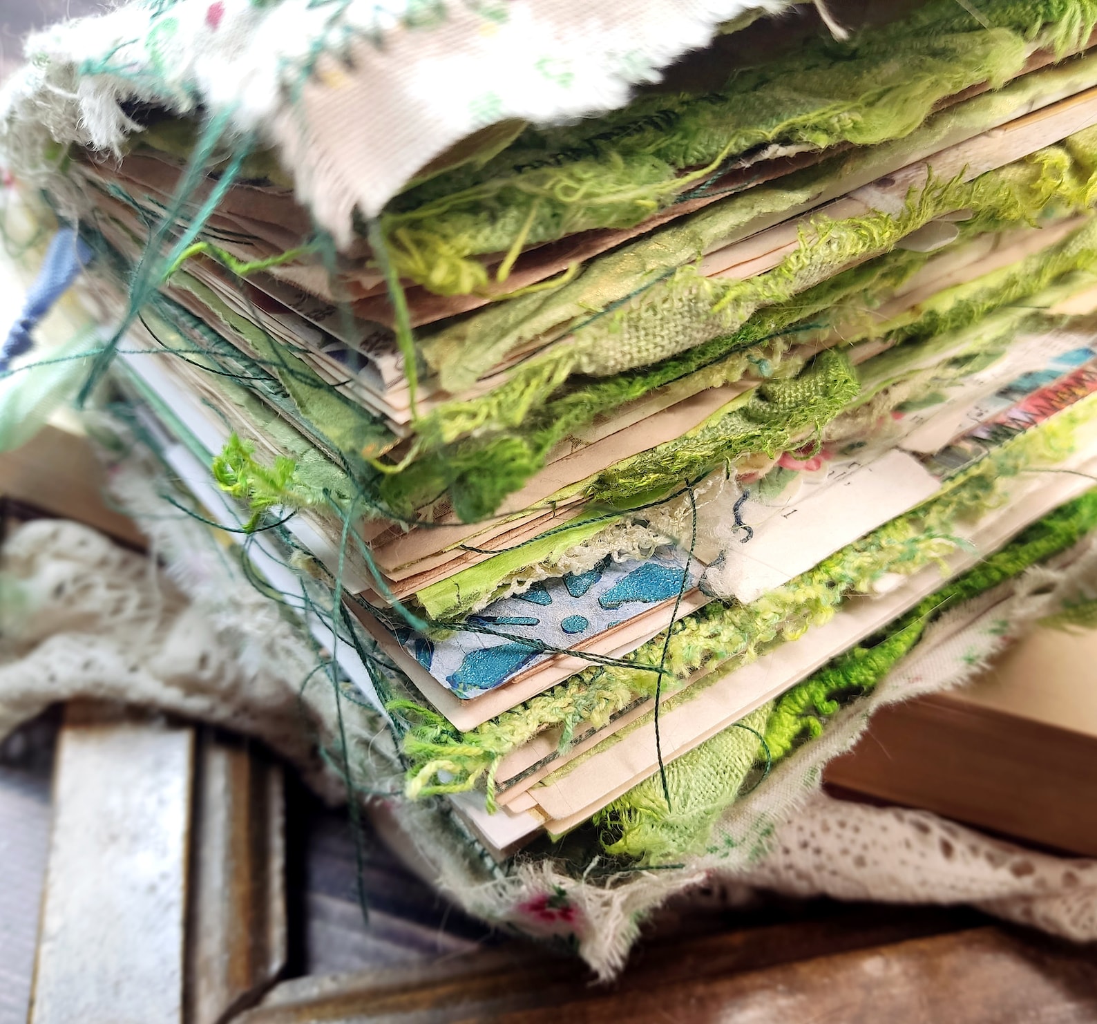 Botanical Floral Herb Journal Junk Journal Handmade Book Kit - Etsy