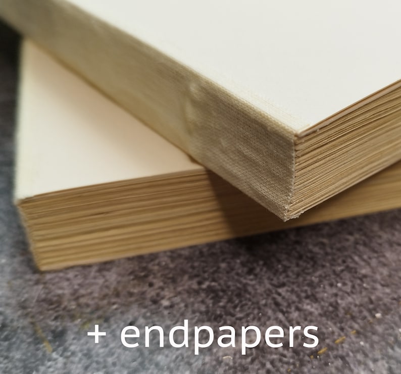 Journal Refill Paper Aged Paper Block for Handmade Journals - Etsy