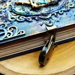 Grimoire Journal, Fairy Guided Journal With Lock and Key, Witchcraft ...