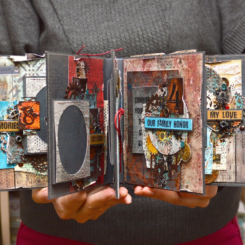 Handmade Mini Album - Etsy