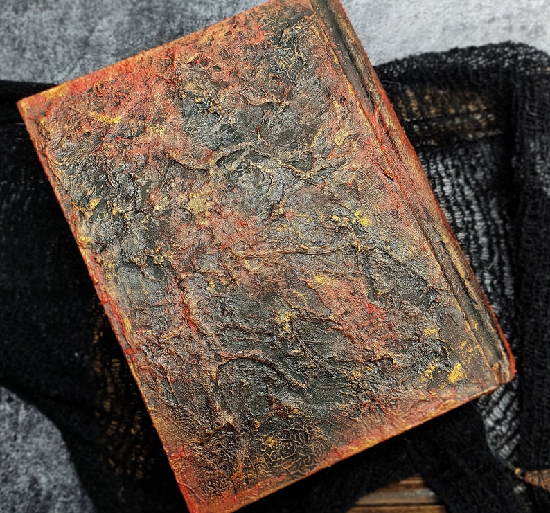 Large Horror Book With Skull Gothic Grimoire Junk Journal - Etsy