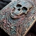 Grimoire Journal With Skull, Gothic Journal 4x6, Horror Journal ...