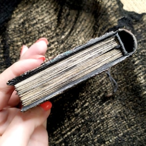 Goth Journal With Skull, Horror Journal 3x4, Halloween Spellbook ...