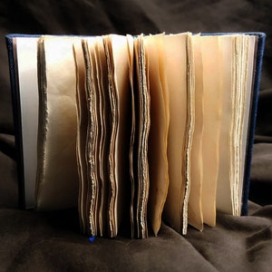 River Song Diary 3x4 With 100 Sheets, Blue Mini Journal, Cloth Notepad ...