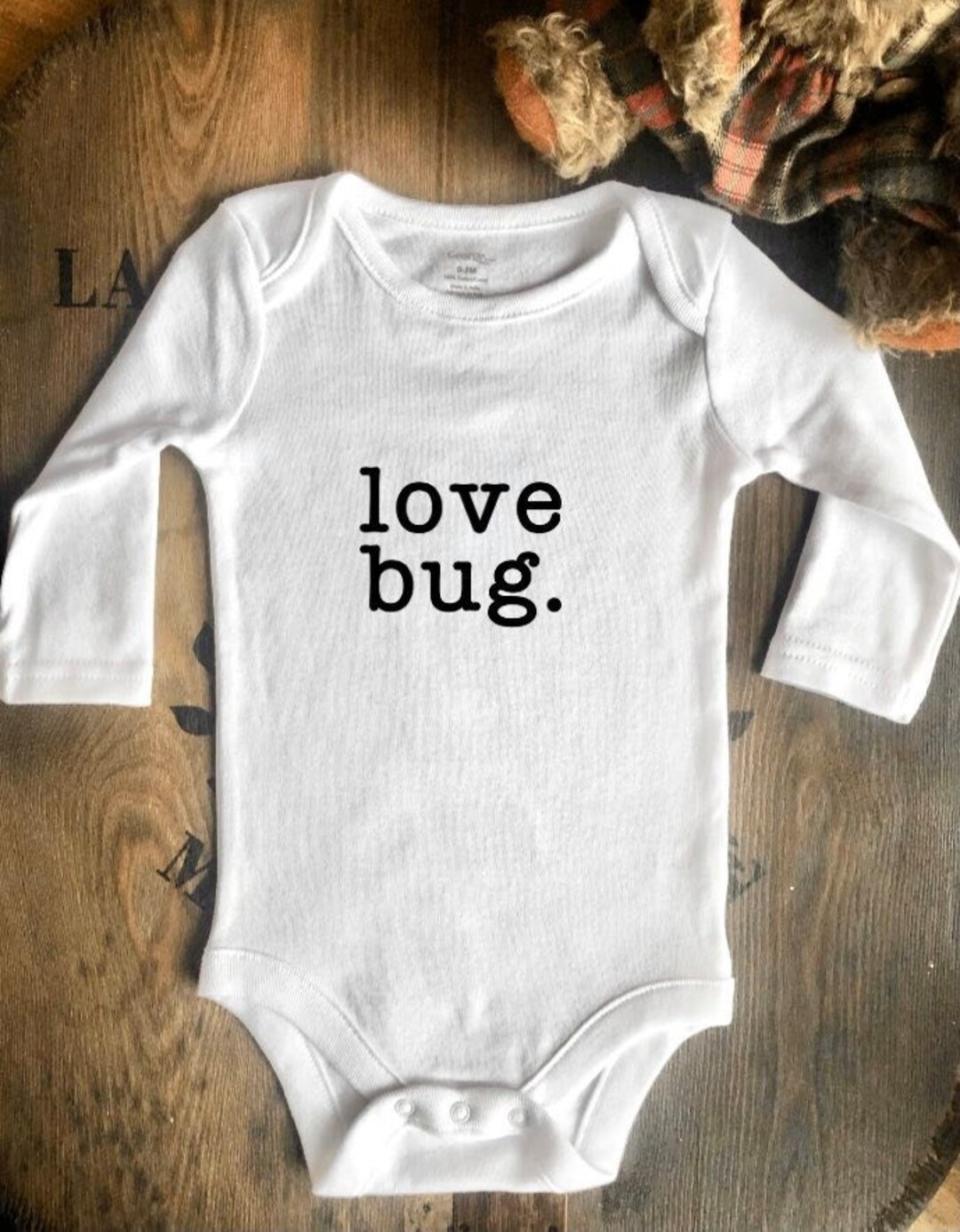 Love Bug Baby Onesie Lovebug Valentine Valentine Onesie - Etsy