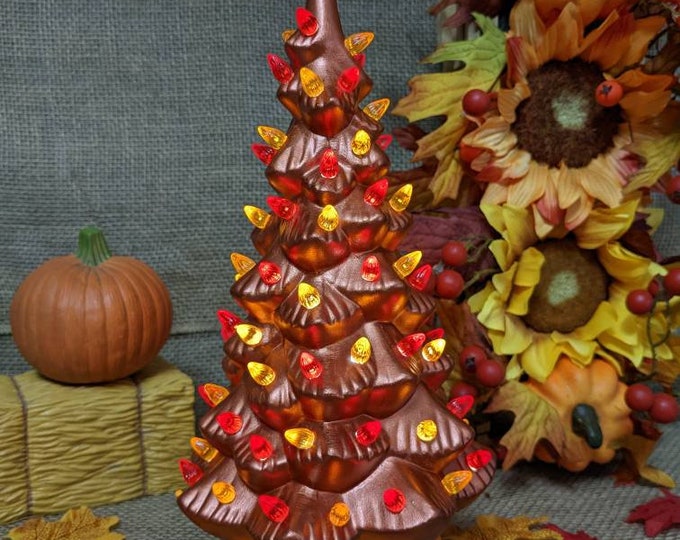 Fall Ceramic Tree - Etsy
