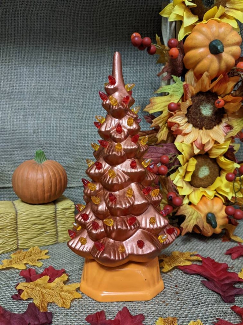 Fall Ceramic Tree - Etsy