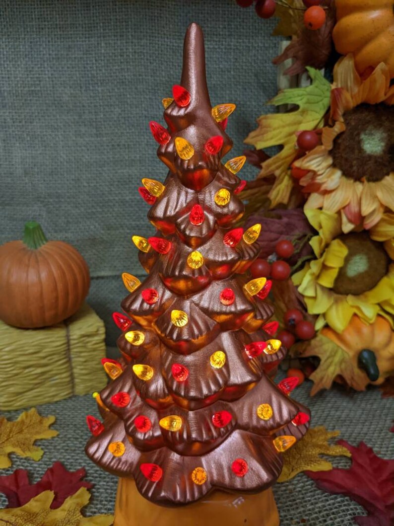 Fall Ceramic Tree - Etsy