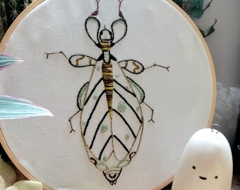Insect Hand Embroidery - Etsy