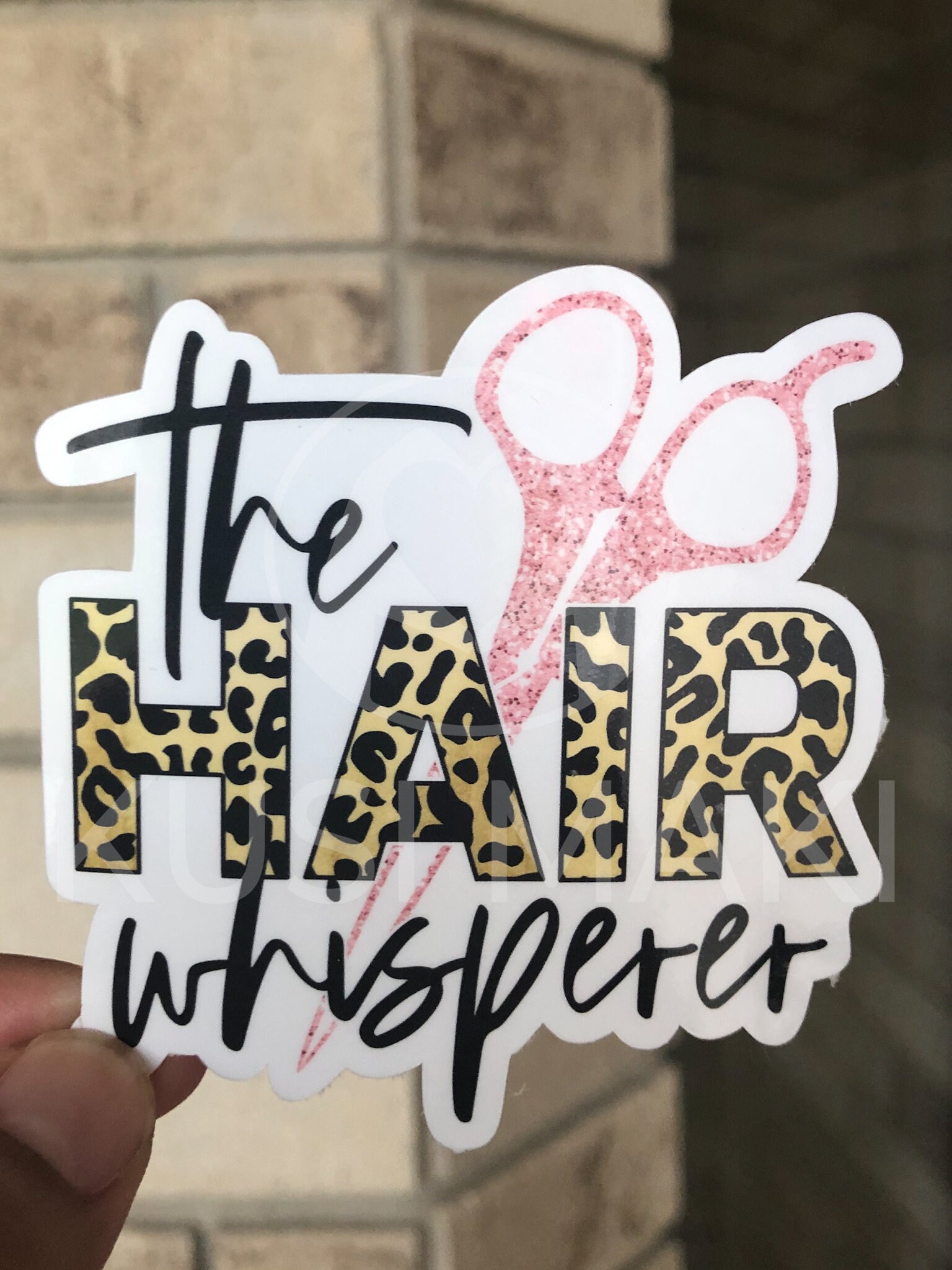 Hair Whisperer Vinyl Sticker, Hairdresser Gift, Hair Stylist Gift, Hair ...