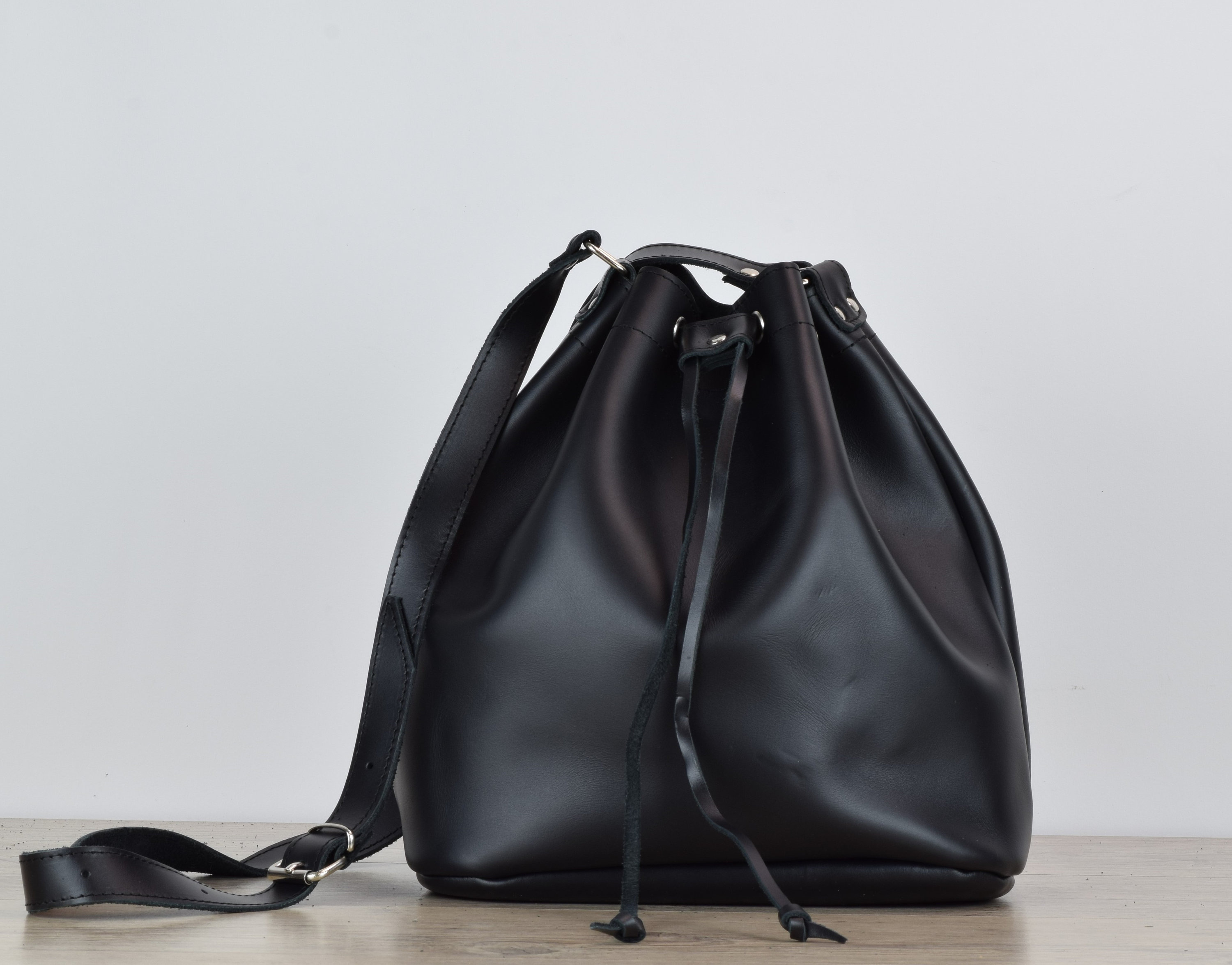 Leather Bucket Bagleather Bag Womenbucket Baggift for - Etsy