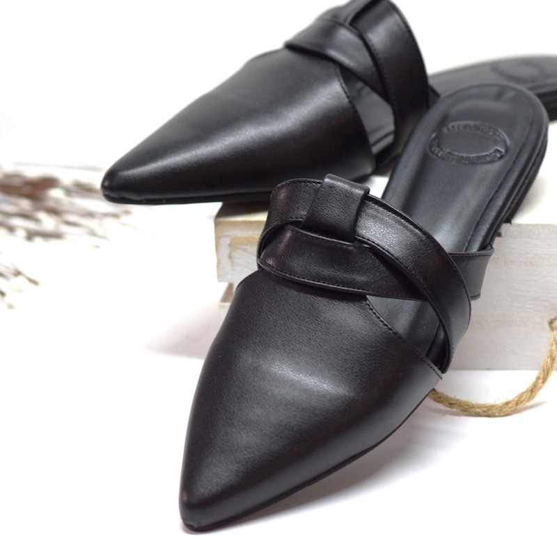 Leather Mules - Etsy