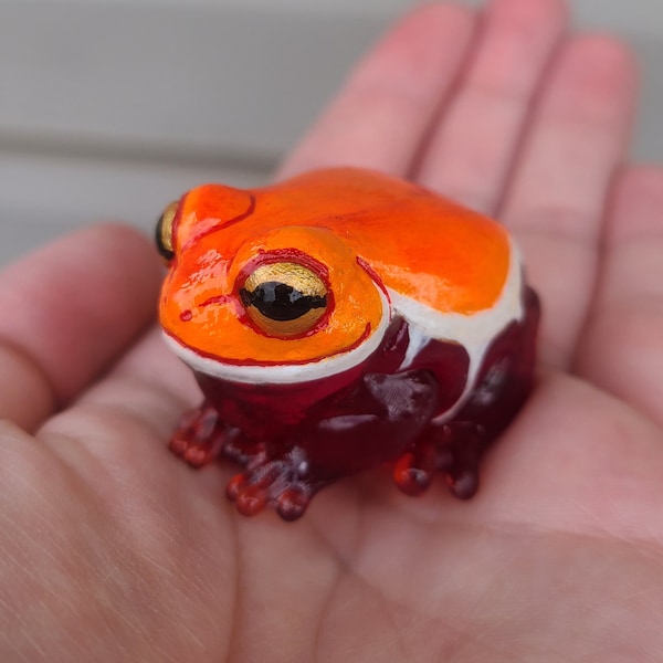 Orange Frog - Etsy