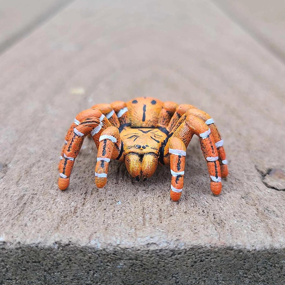 OBT Orange Baboon Tarantula Hand Painted Resin Spider Figure - Etsy