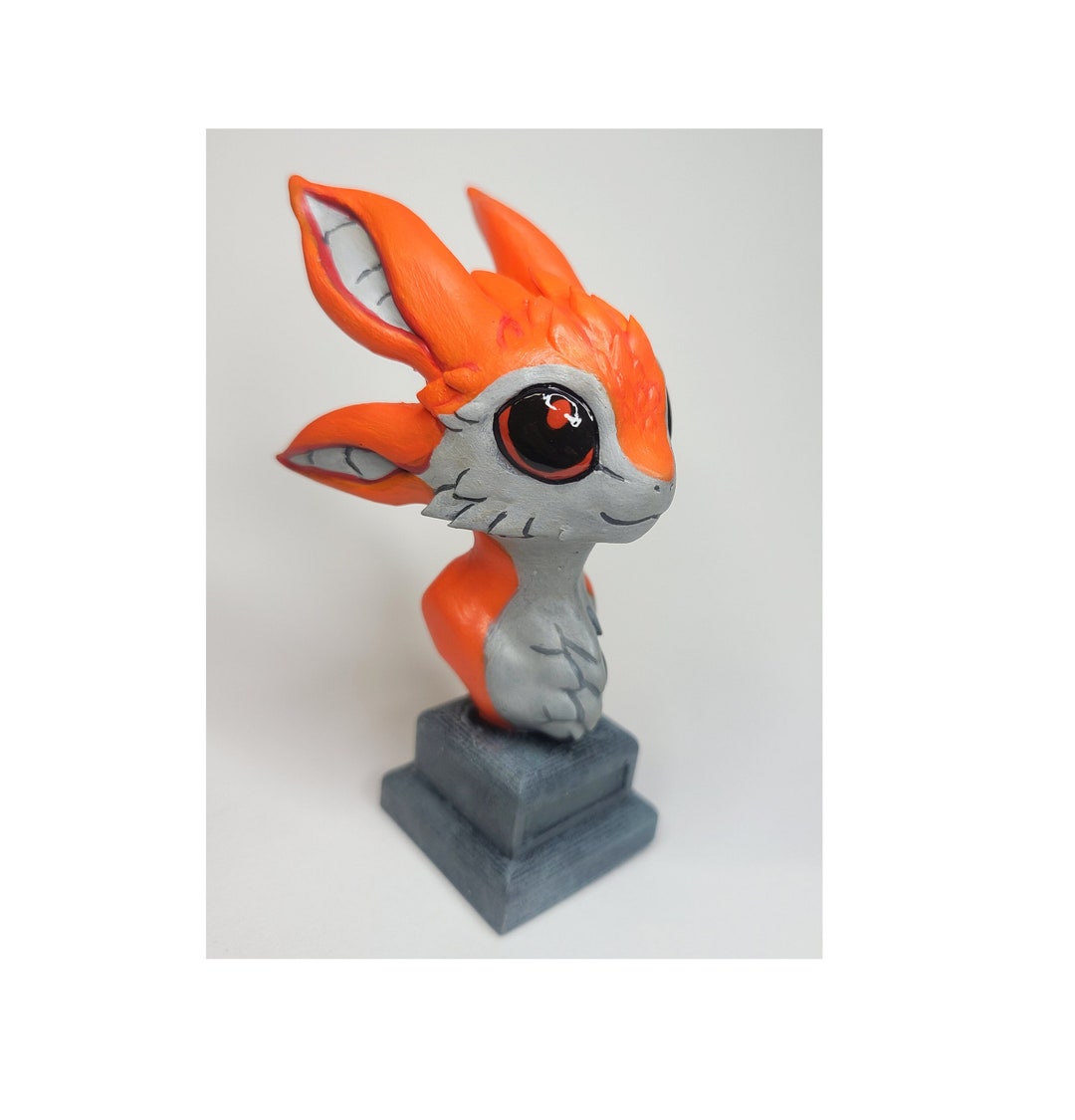 Custom Avali Bust - Hand Painted Statue Based on Your OC - Multiple ...