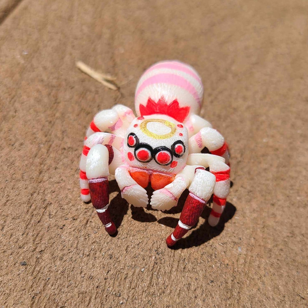 Molly Jumping Spider Figure - (angel's Sister) - Cute Hand Painted ...