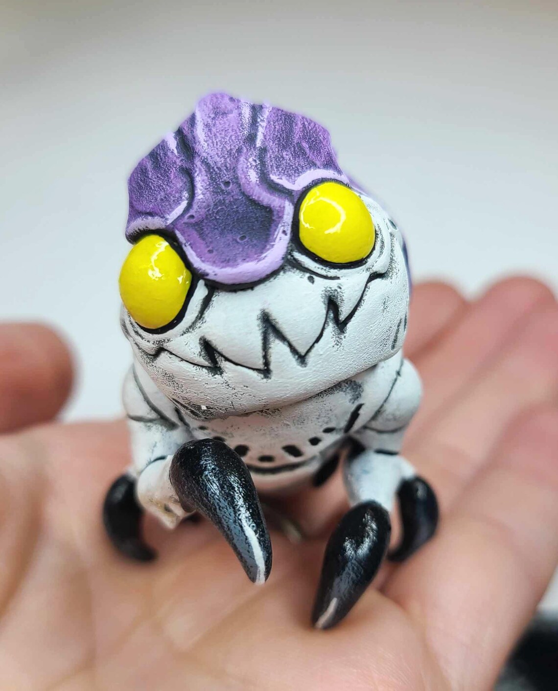 Cute Space Bug Alien Figure - "rippy" - Hand Painted Resin in Different ...
