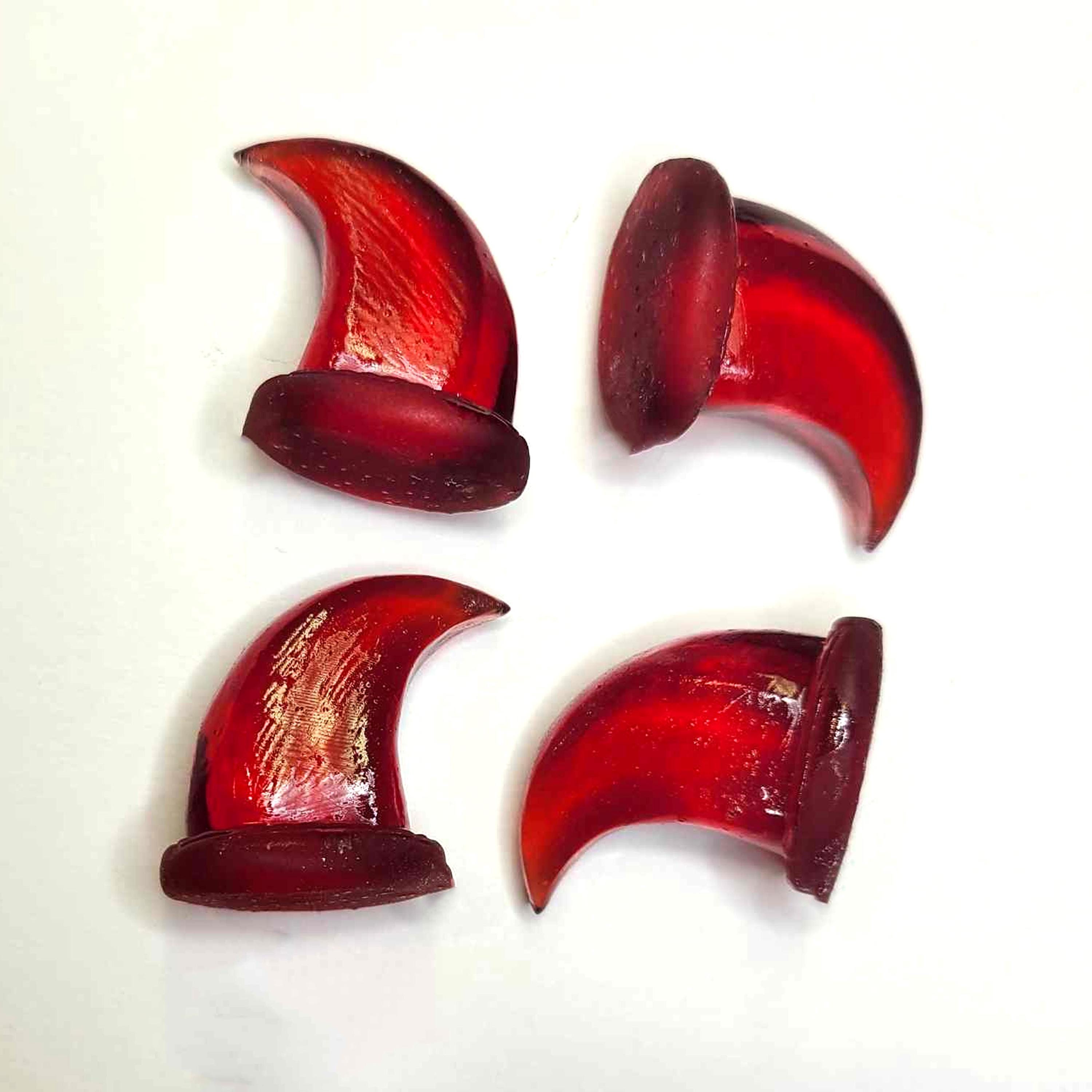 Red Monster Claws - Costume Cosplay Fursuit Claws 3D Printed Abs-like ...