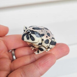 Phantom Mutant Pacman Frog Figure Realistic Handpainted Resin - Cute ...