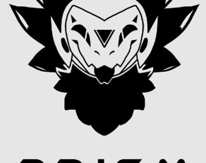 Prism the Protogen Badge Custom - Etsy