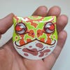 Strawberry Pineapple Pacman Frog Figure Realistic Handpainted Resin ...