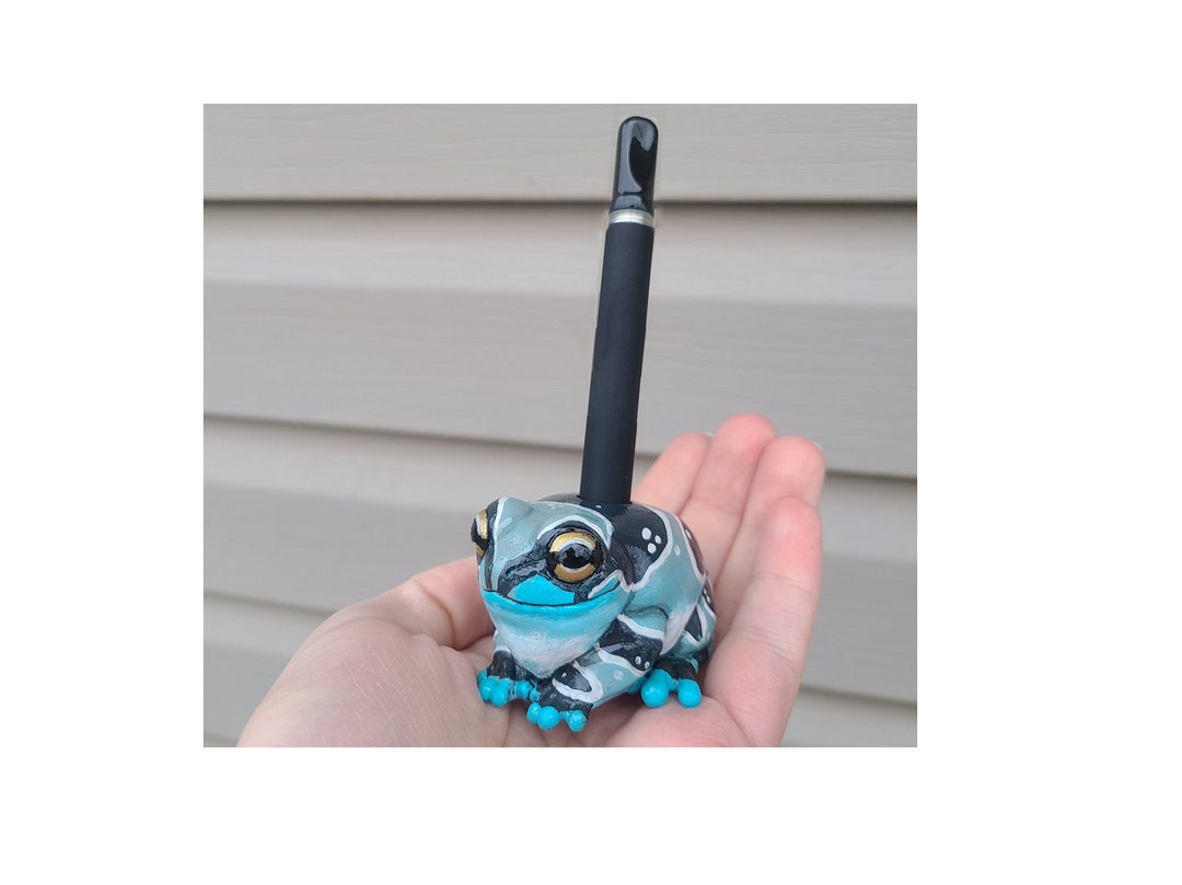 Tree Frog Vape Pen Keeper Resin Frog Holder Cute Desk Pet Sculpture - Etsy