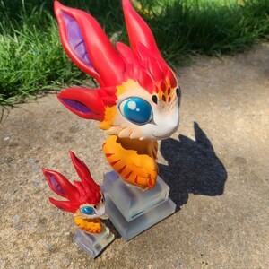 Custom Avali Bust - Hand Painted Statue Based on Your OC - Multiple ...