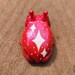Alien Tree Frog Friend - Mars Red - Hand Painted Resin Frog Figurine - Etsy