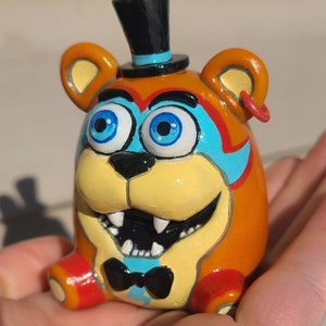 Glamrock Feddy Mini Resin Statue- Five Night's at Freddy's Security ...