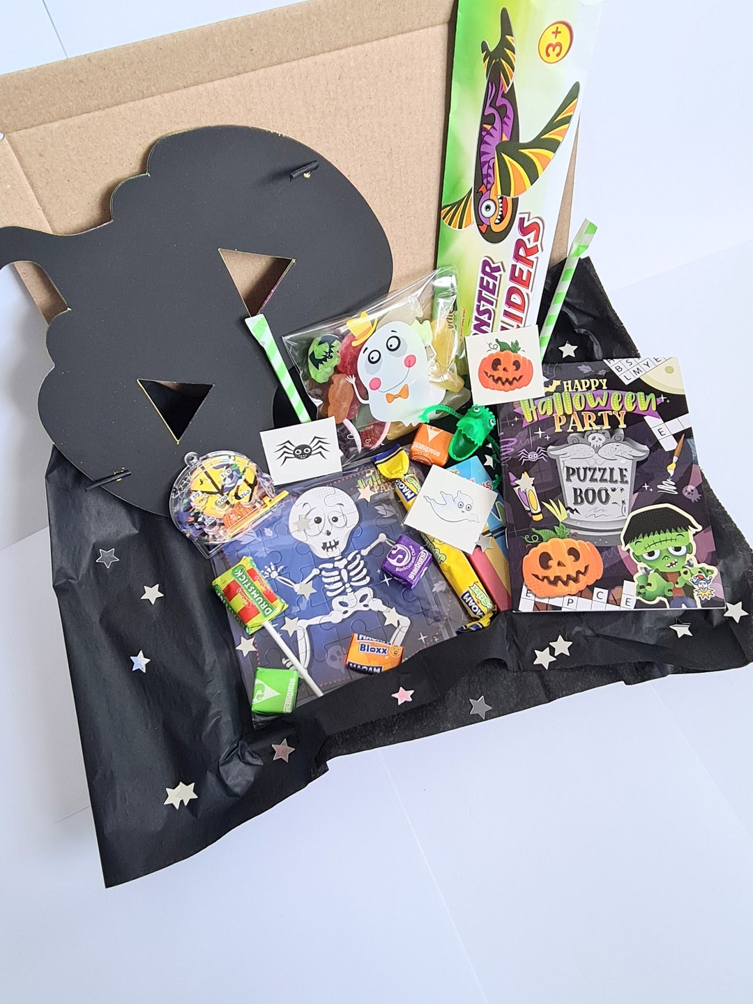 Kids Unisex Bumper Halloween Activity Selection Letterbox - Etsy UK