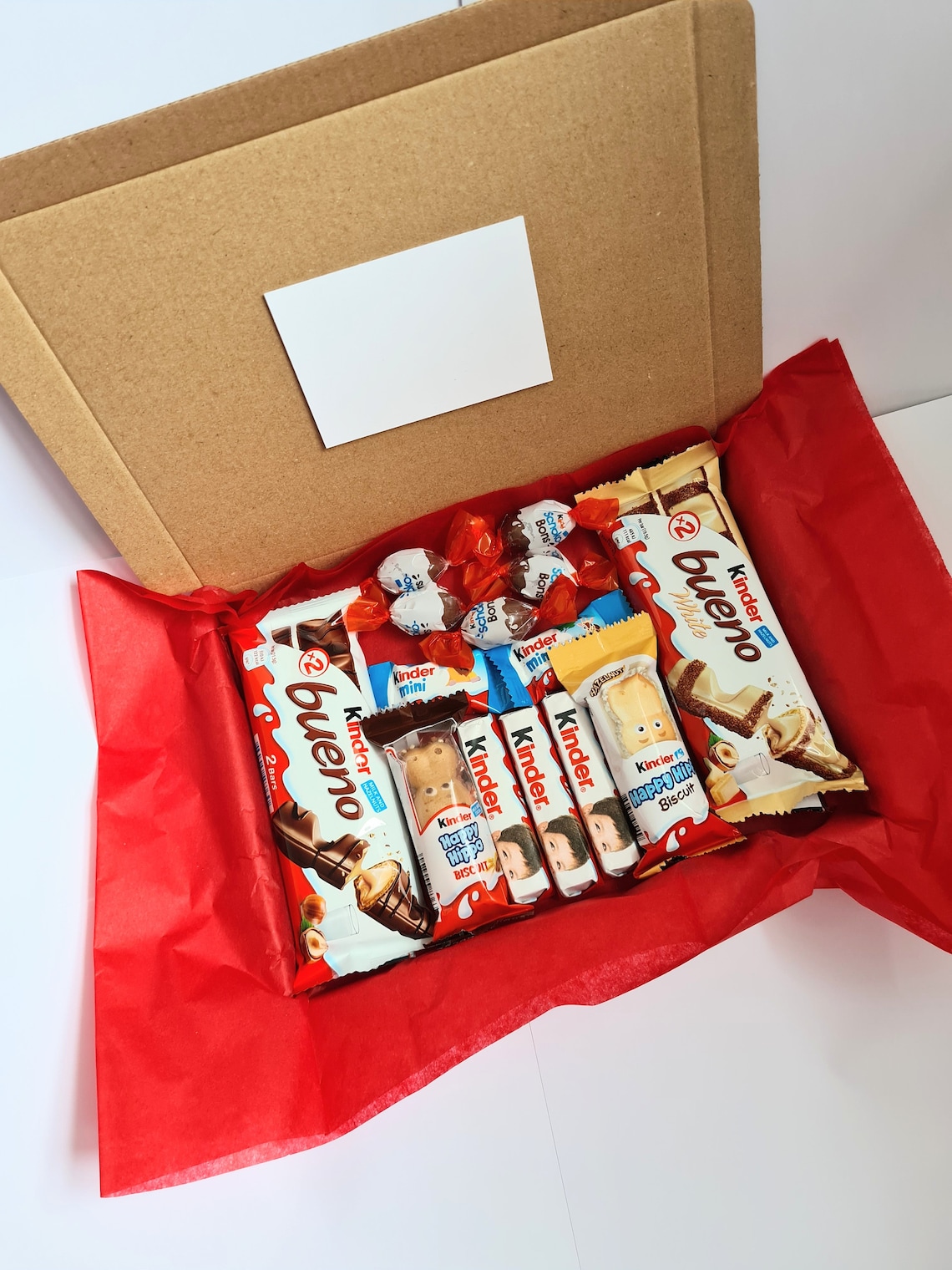Kinder Bueno Chocolate Gift Box Letterbox Chocolate Kinder - Etsy